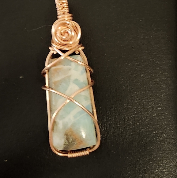 Jewelry | Handcrafted Wire Wrapped Stone Pendant | Poshmark